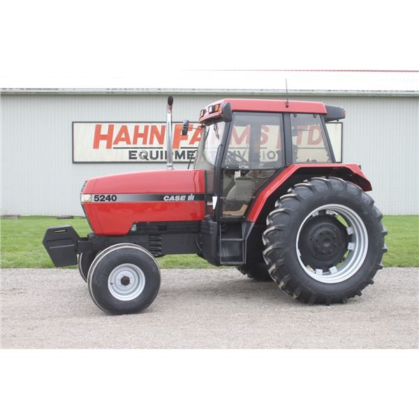 CIH 5240 Maxxum 2wd tractor, cab, air, powershift, 2 remotes, 18.4R38 ...