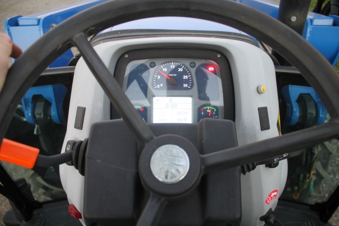 New Holland WorkMaster 75 4wd tractor, left hand reverser, 2 remotes ...