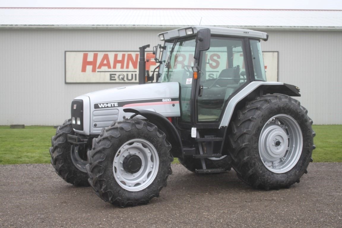 Agco White 6810 4wd tractor, cab, air, partial powershift, 3 remotes ...