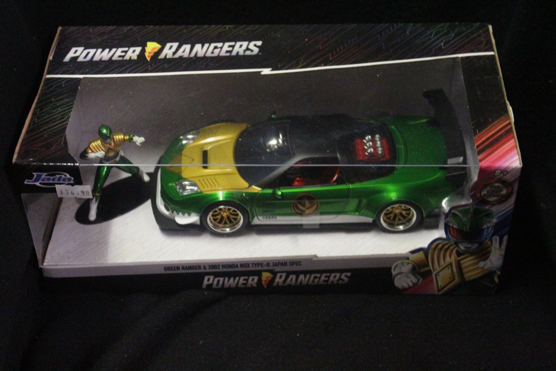 Power Rangers Green Ranger 2002 Honda NSX Type-R Japan Spec Die Cast ...