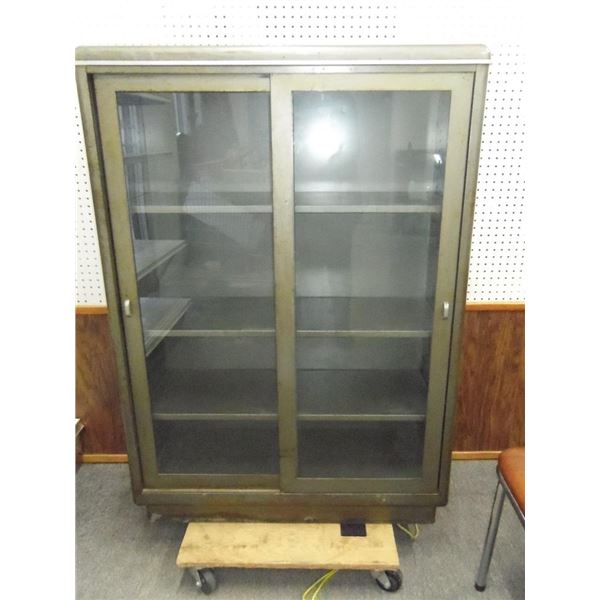 The Office Specialty Metal /Glass Display Case