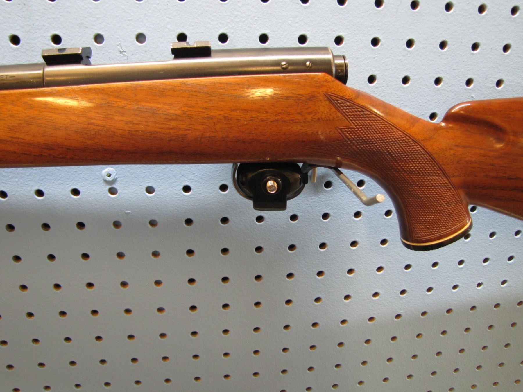 Winchester Model 43; bolt action; .22 Hornet Ackley improved; clip; S/N ...