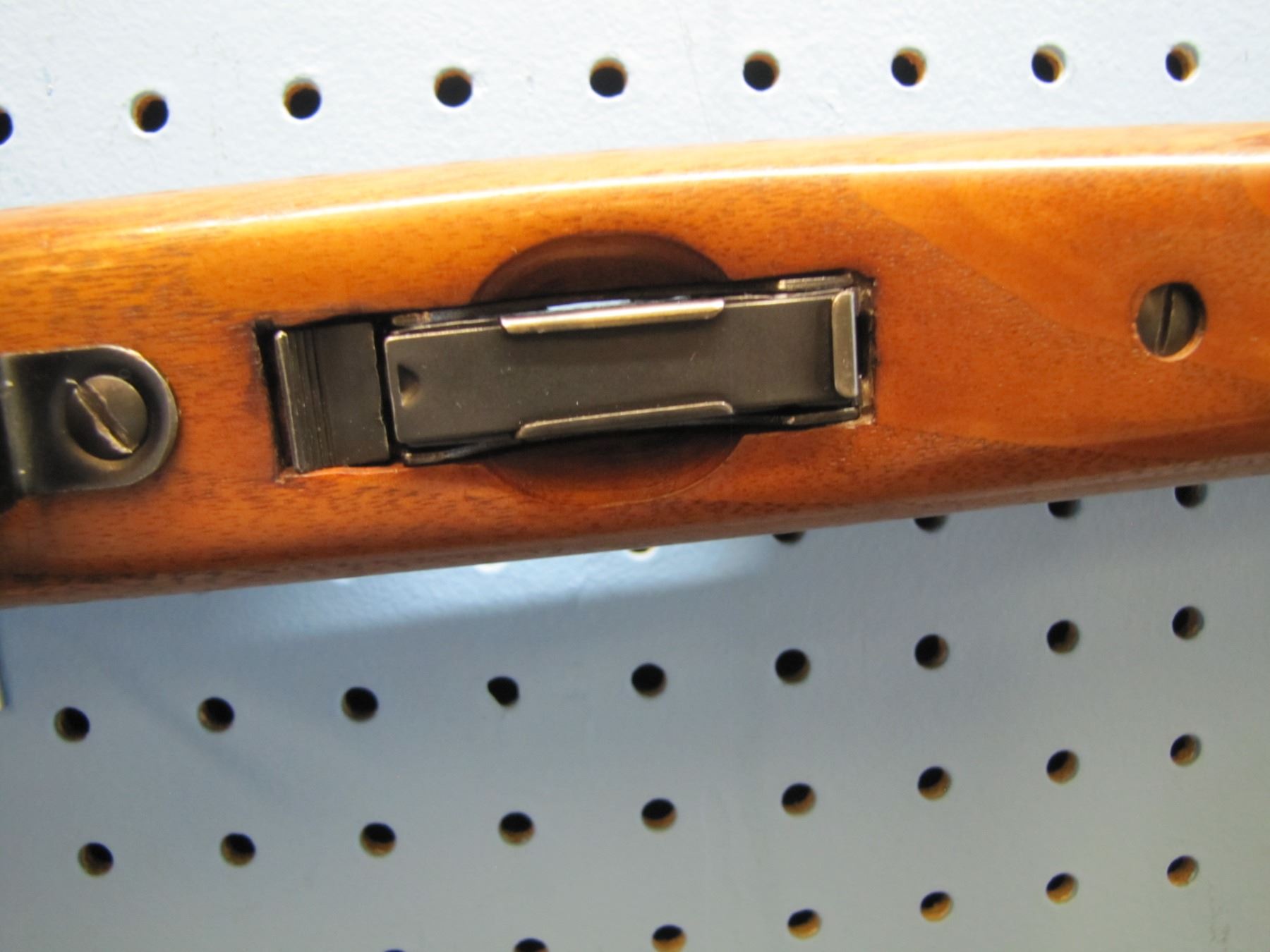 Winchester Model 43; bolt action; .22 Hornet Ackley improved; clip; S/N ...