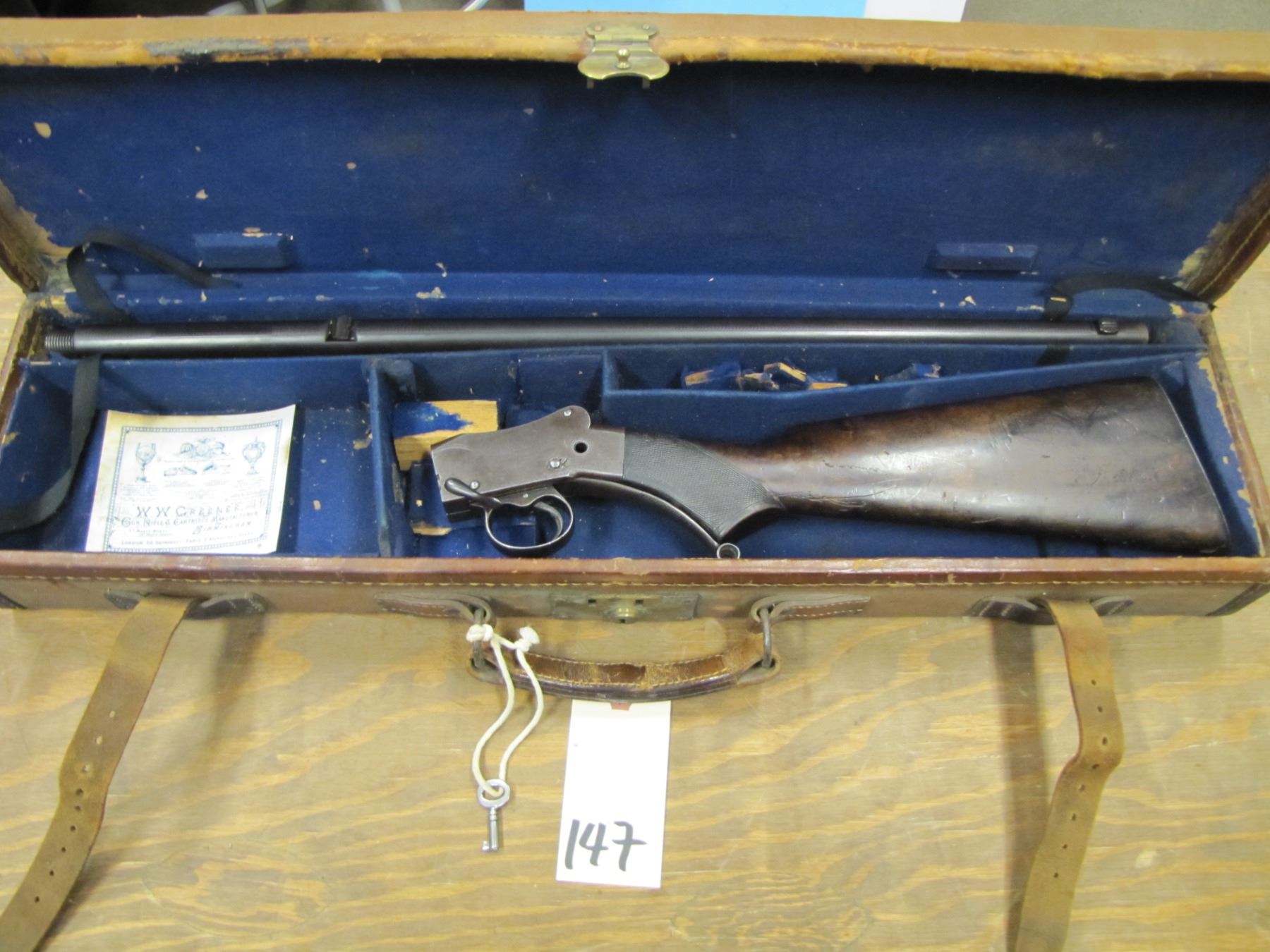 W.W. Greener, Model takedown ; Caliber .310 Greener (aka .310 Cadet) S ...