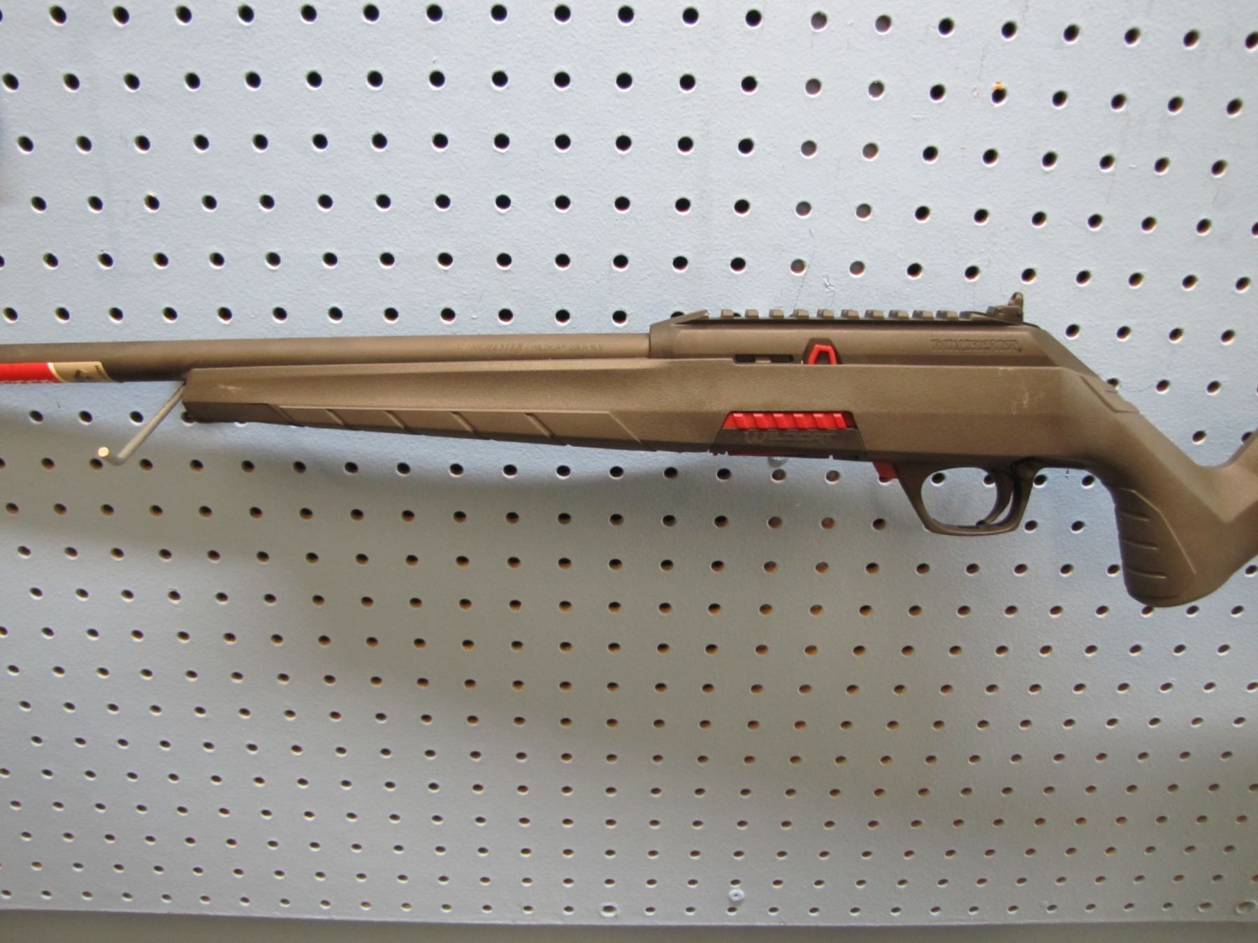 Winchester, Wildcat, 22 long rifle, semi auto, rotary clip, Polly stock