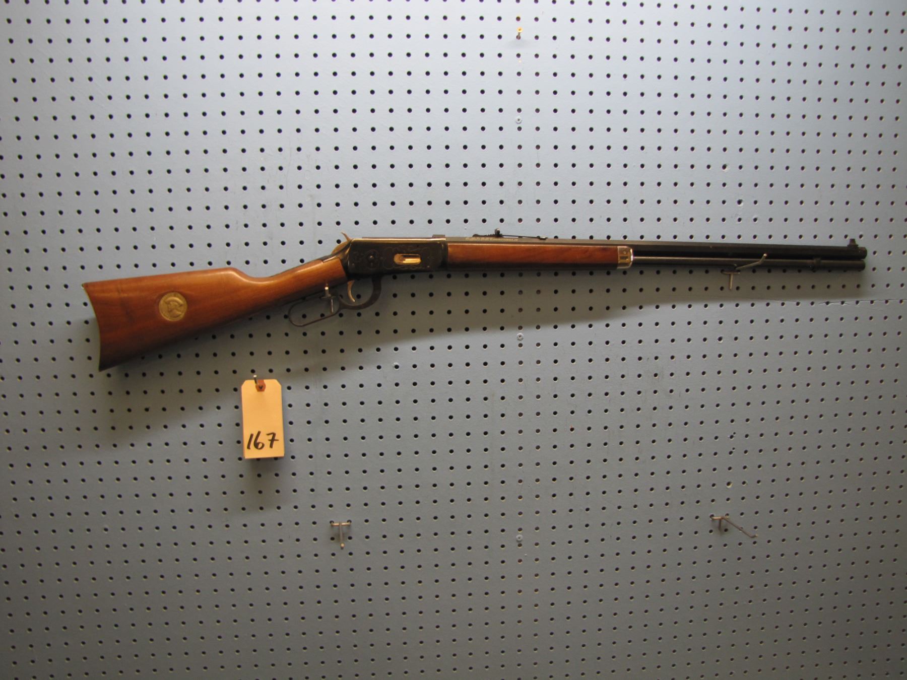 Winchester Buffalo Bill commemorative, lever action, 3030 caliber ...
