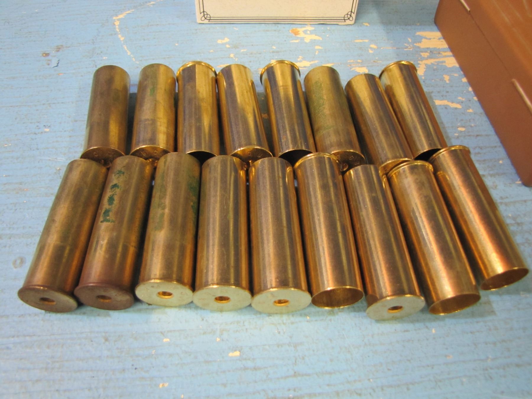 Cowboy shotshell die 12 gauge and 12 gauge brass shotshells