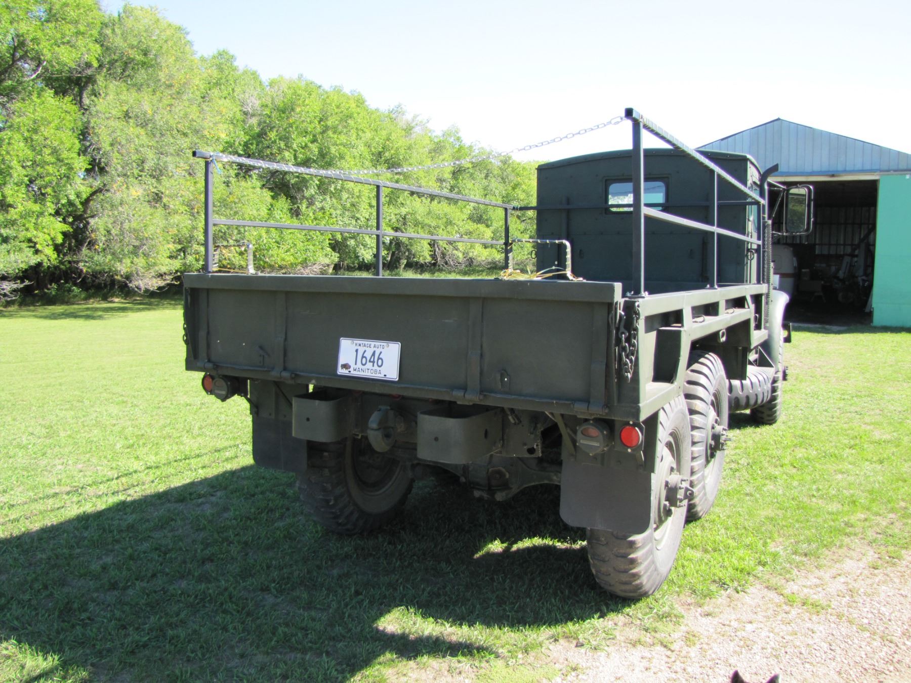 1952 M135 Cargo Truck, 2.5 ton, 6x6 300 ci straight 6 engine wit ...