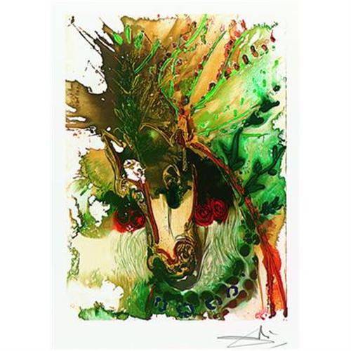 Salvador Dali Bucephale, 1983 Lithograph #2376407