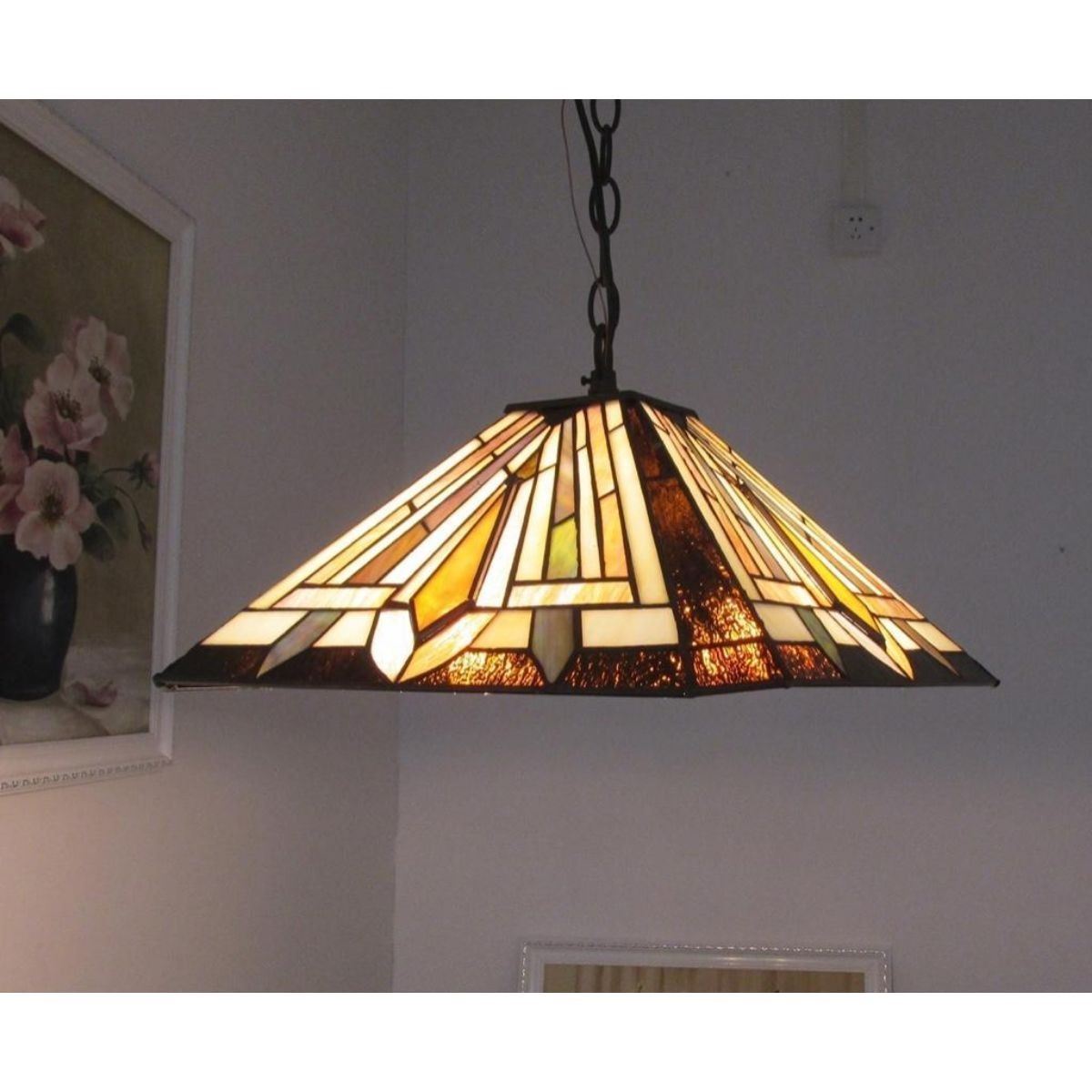 Mission Style Hanging Light Fixture