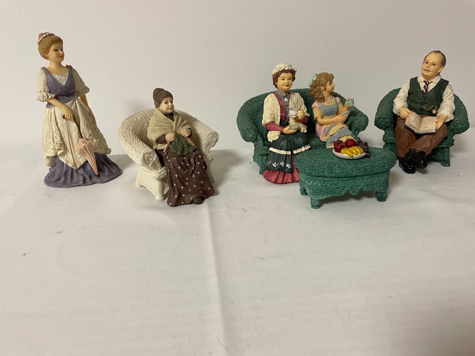 Hand painted in China Cherison Figurines