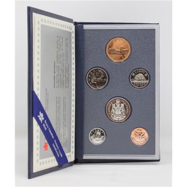 1867-1992 RCM 6 COIN SPECIMEN SET