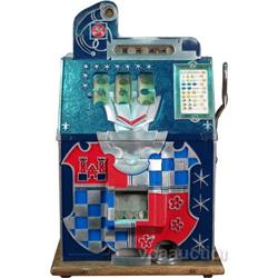 5 Cent Mills Castle Front Slot Machine (All Original)