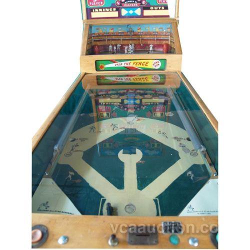 Williams All-Star 1952 Baseball Pinball Machine. 6 Pla