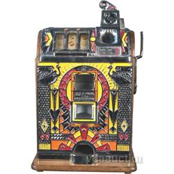 5 Cent Jennings Peacock w/ Double Jackpot Slot Machine