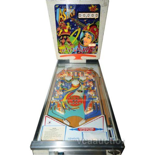 1971 Gottlieb "Astro" Pinball Rare "Add-A-Ball" Model