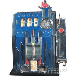 10 Cent Pace Comet Slot Machine w/Side Vendor