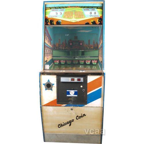 Chicago Coin Delux World Series Baseball Arcade Game