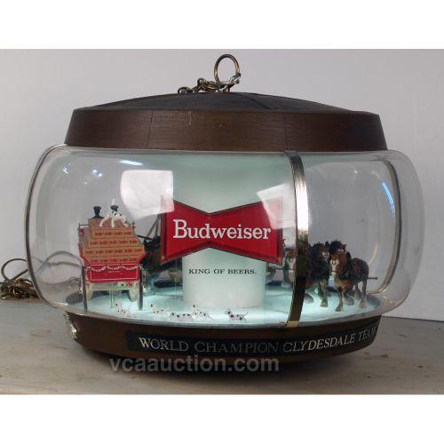 Round Budweiser Motion Display