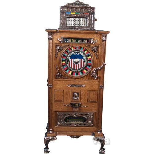 50 Cent Mini Mills Dewey Upright Slot Machine (Approx.