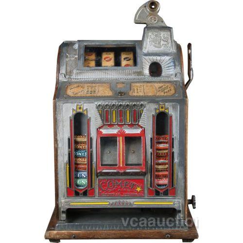 5 Cent Pace Comet w/ Vendor Front Slot Machine, Origina