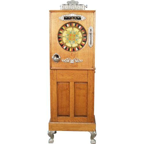 5c Caille Bros "Our Baby" upright slot machine Rare