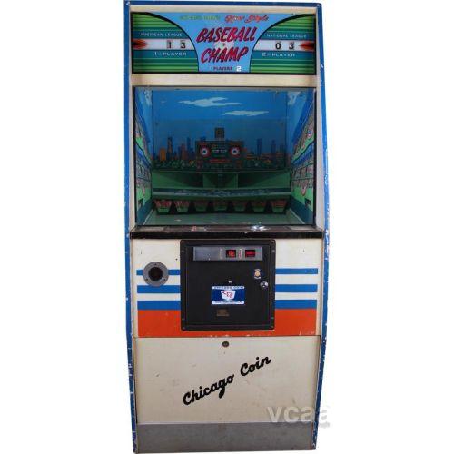 Chicago Coin 2 Player Baseball Champ Arcade Game