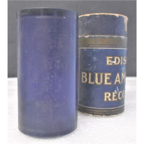 Edison Blue Amberol Record Tube and Cylinder 1913 Recording of A Day ...