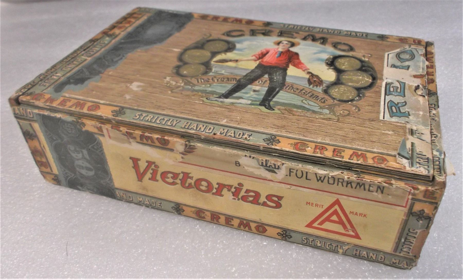 Cremo Cigar Box - Wooden - Factory No. 511 Box
