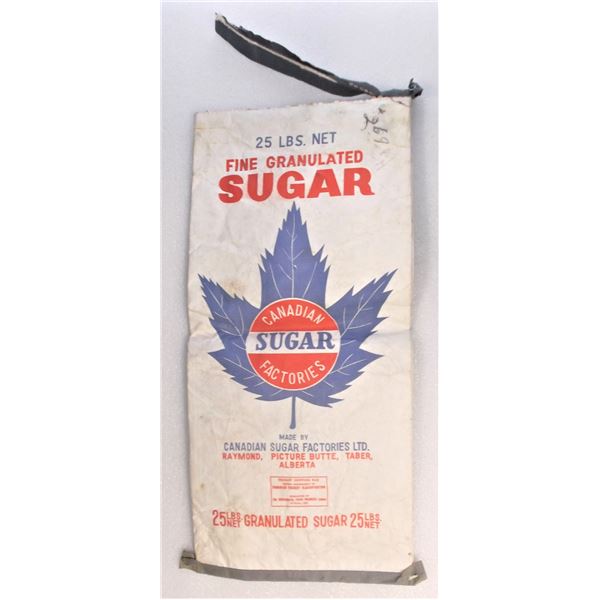 Fine Granulated Sugar Bag 25 LBS - Canadian Sugar Factories LTD