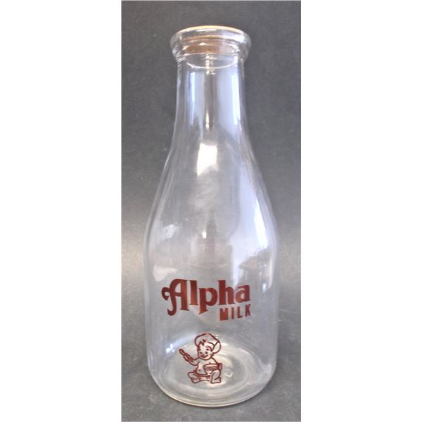 Alpha Milk - Milk Bottle