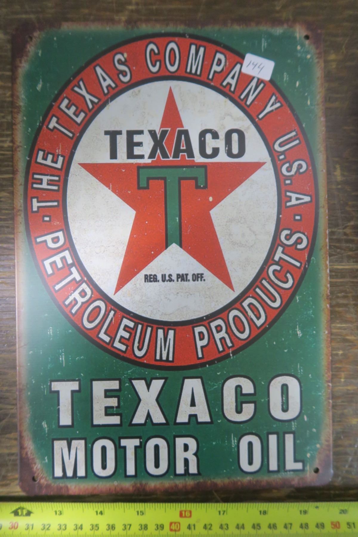 Texaco Sign - Schmalz Auctions