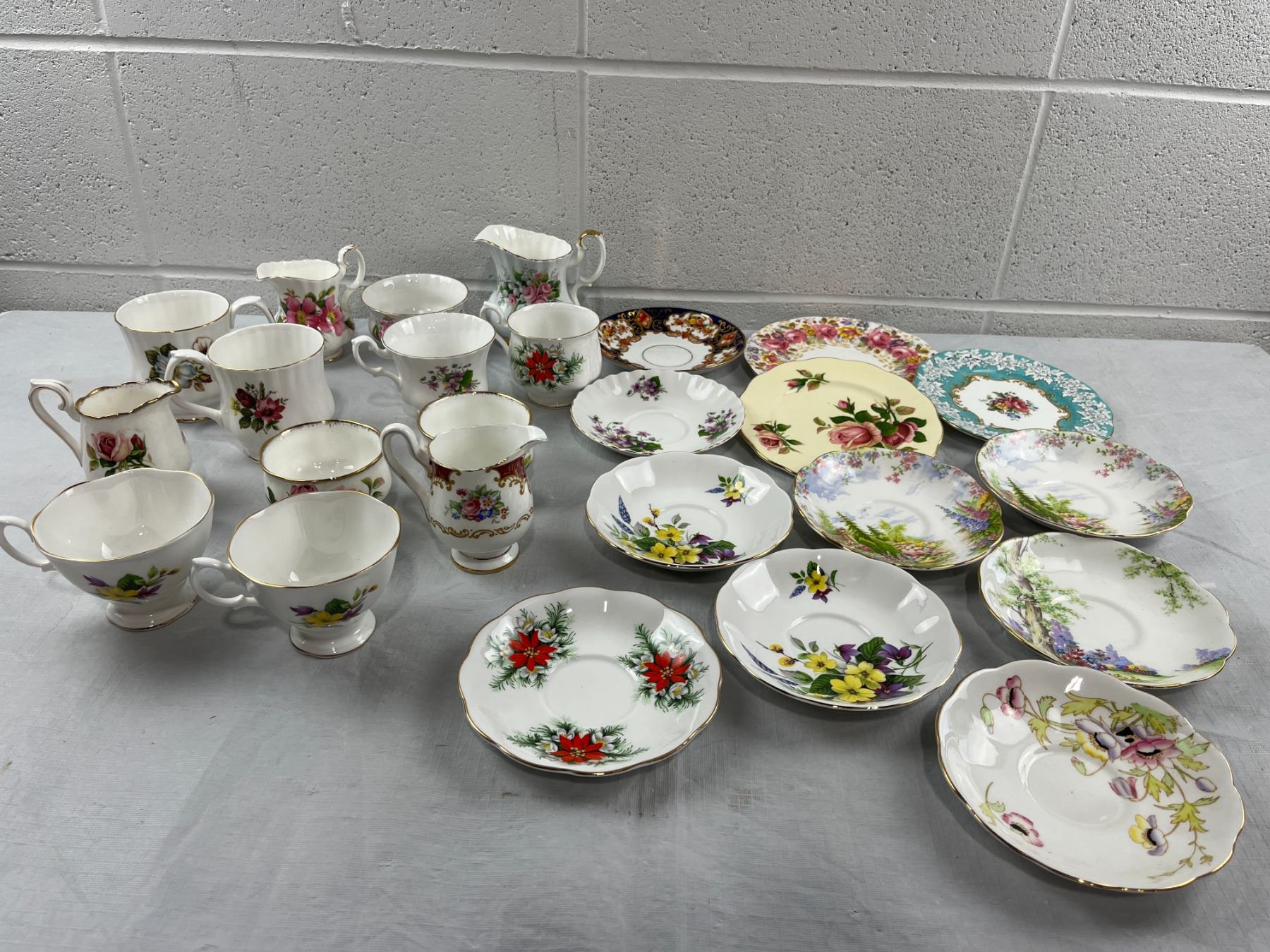 Various Royal Albert China