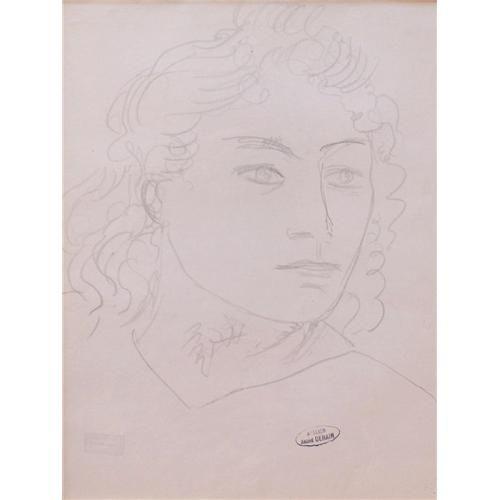 ANDRE DERAIN Sig Drawing Fauvism