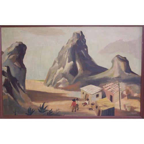 WILLIAM GROPPER Painting American Ash-Can Group