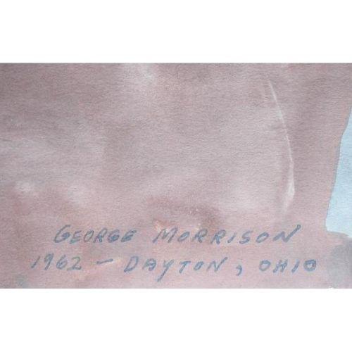 GEORGE MORRISON Painting American 1962