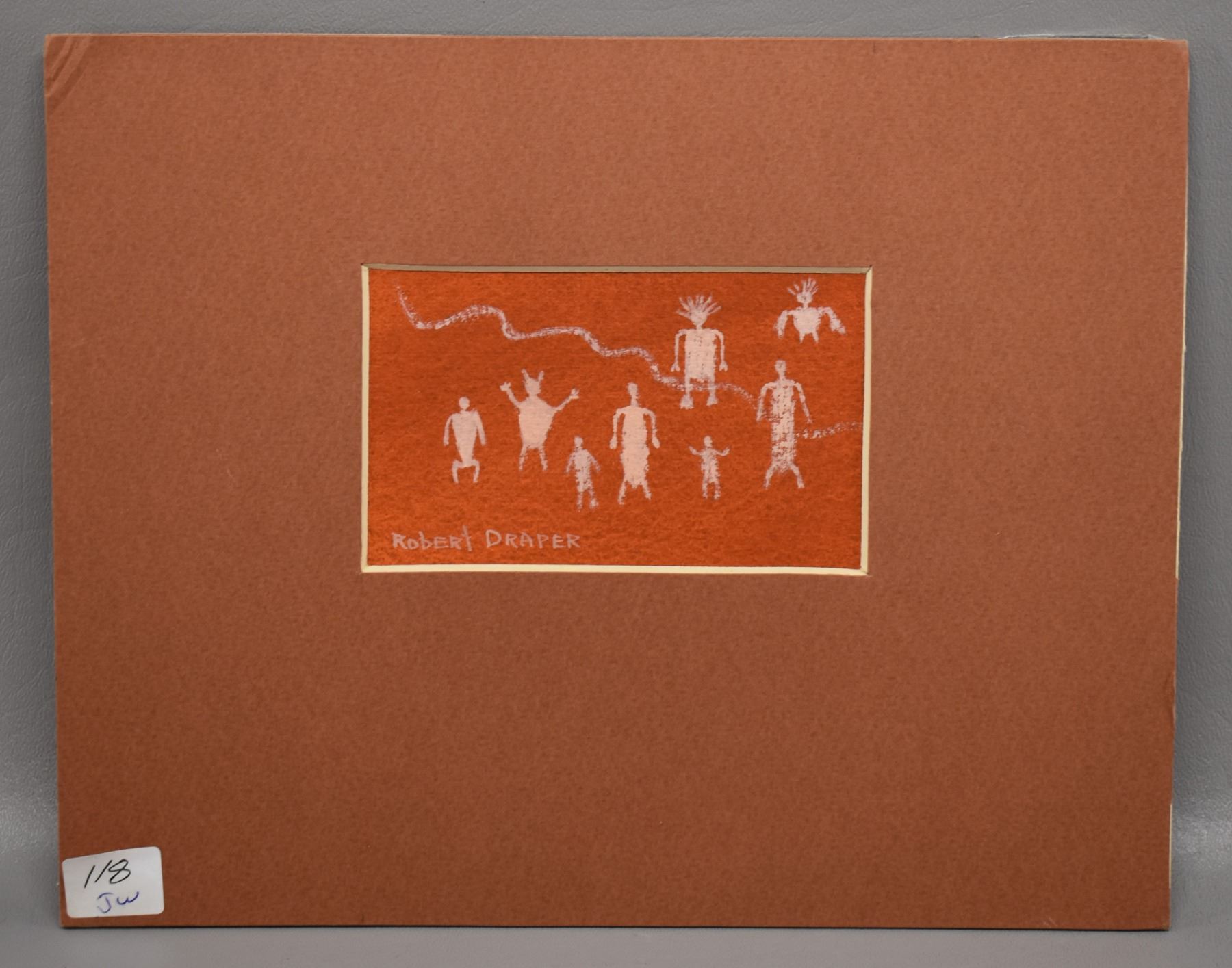 NATIVE AMERICAN NAVAJO PAINTING BY ROBERT DRAPER