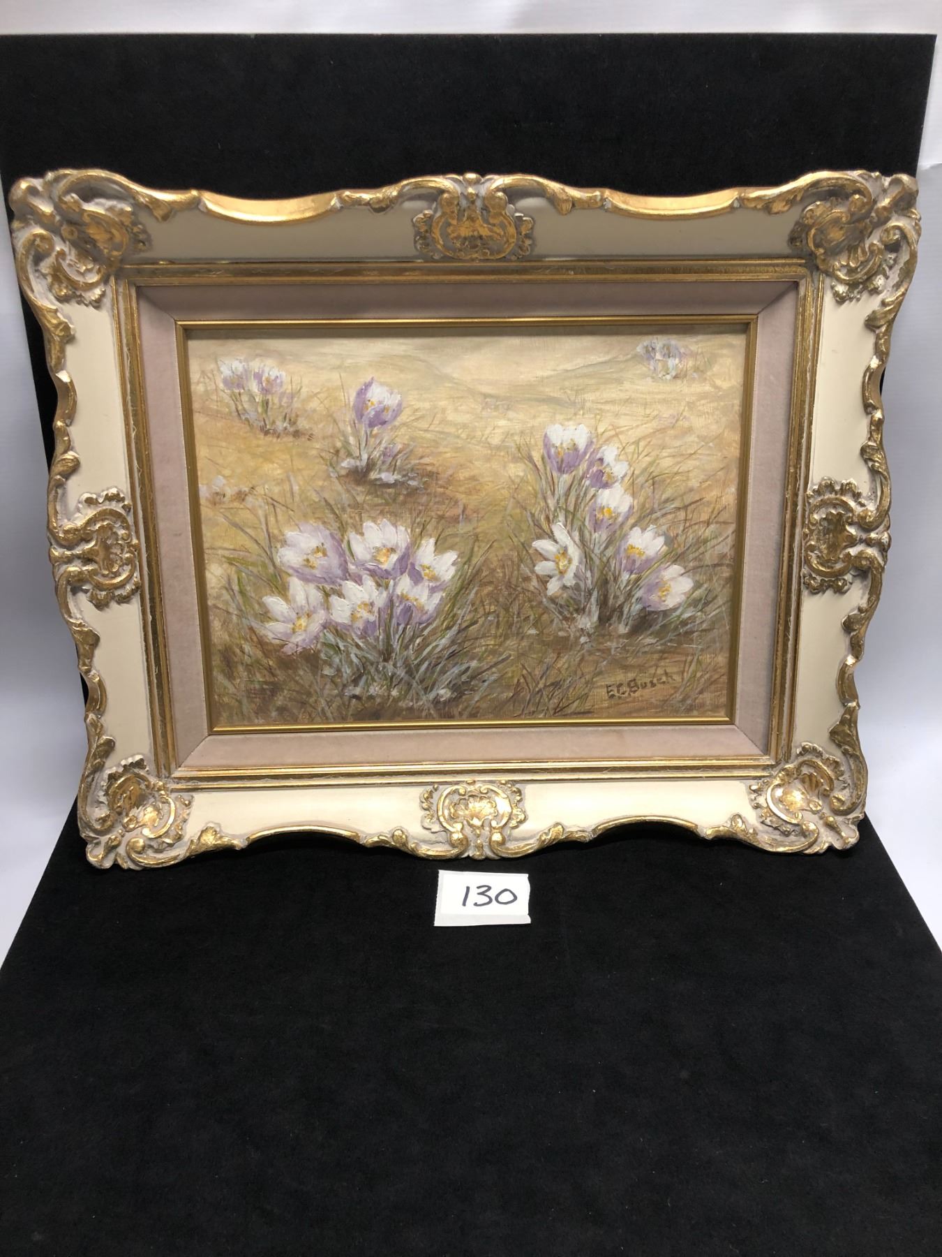 Original acrylic on Board Manitoba Artist Emilie Busch approx: 17"x14"