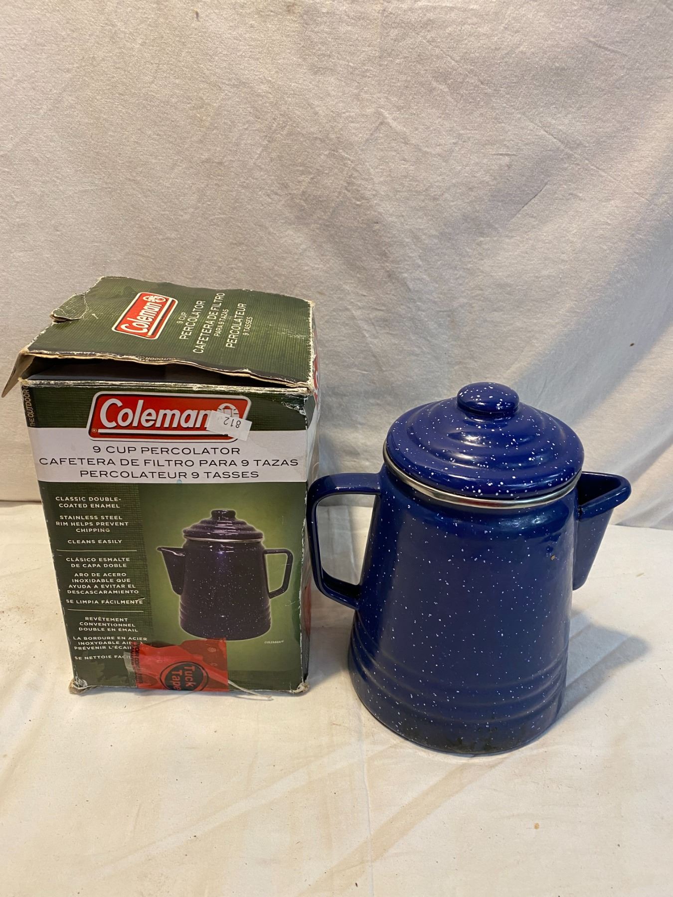 Coleman 9 cup percolator