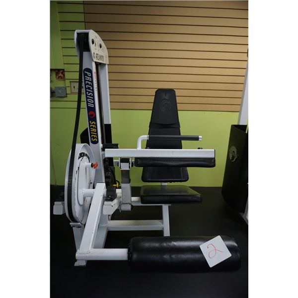 Leg Curl 195lbs Precision Atlantis Selectorized Leg Curl (3 pics)