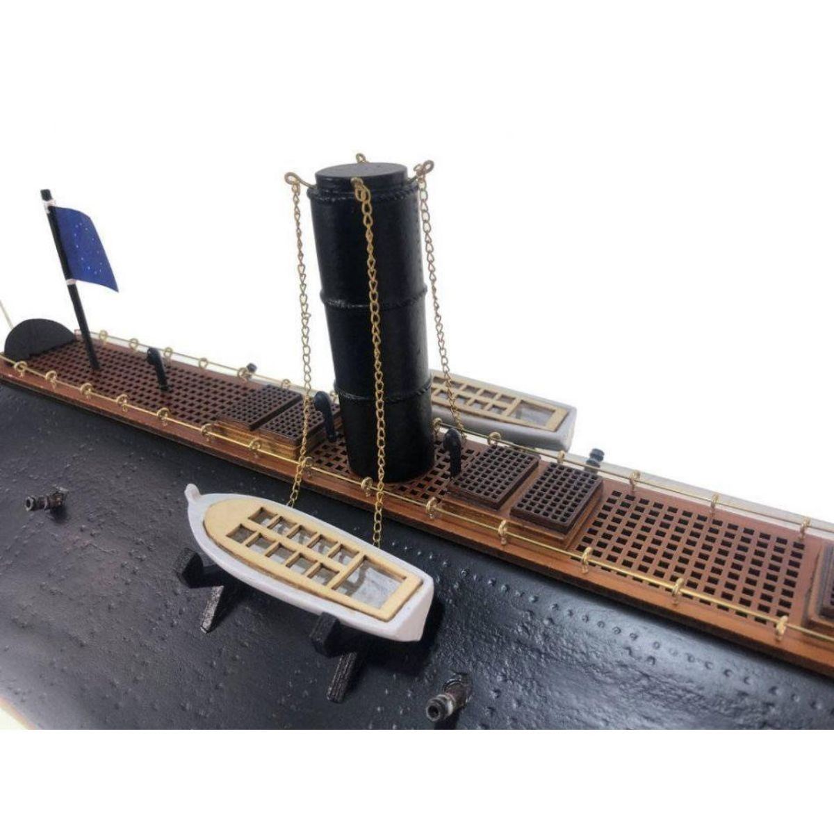 Limited Edition Civil War Ironclad Model Ship, CSS Virginia