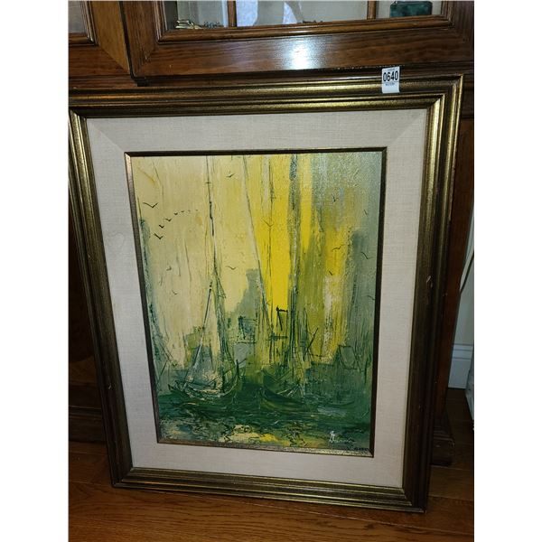 Framed & Signed Artwork