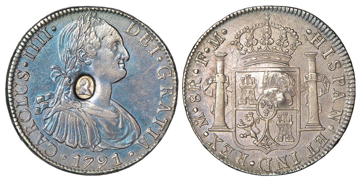 Foreign: Great Britain, Charles III, silver dollar, 1791, 26.89g.