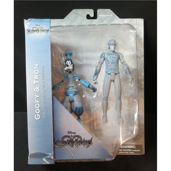 New Disney Tron & Goofy Action Figures