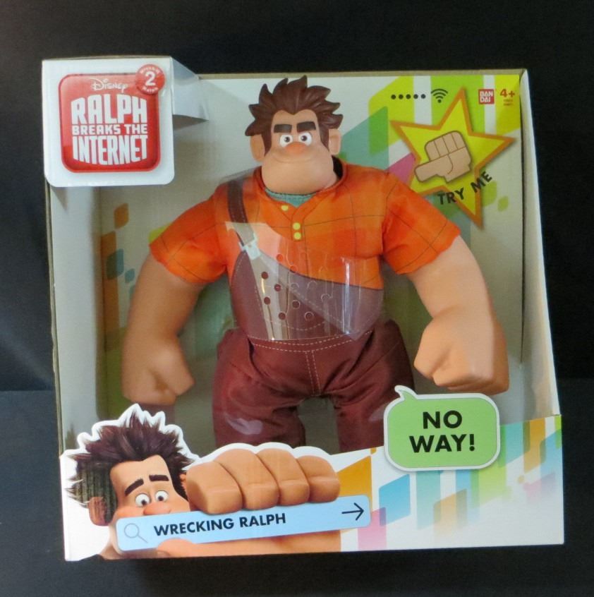 New Wreck It Ralph Talking Toy Figure 12" Tall