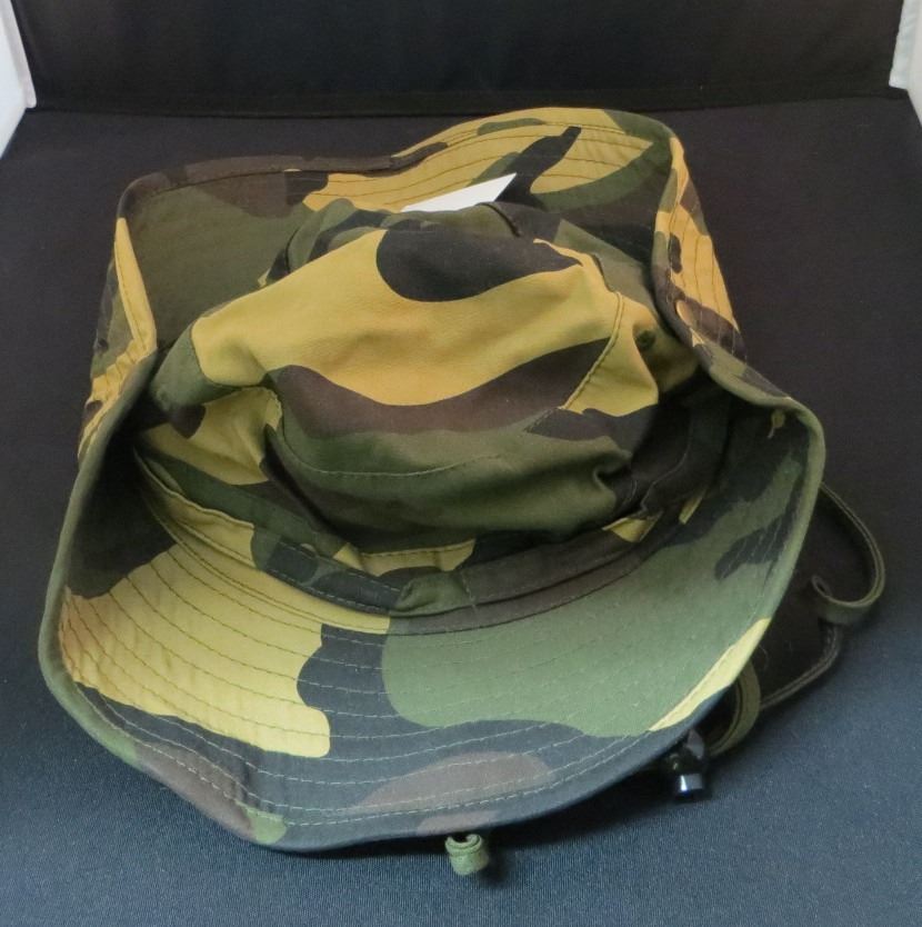 New Camo Safari Style Side Button Hat