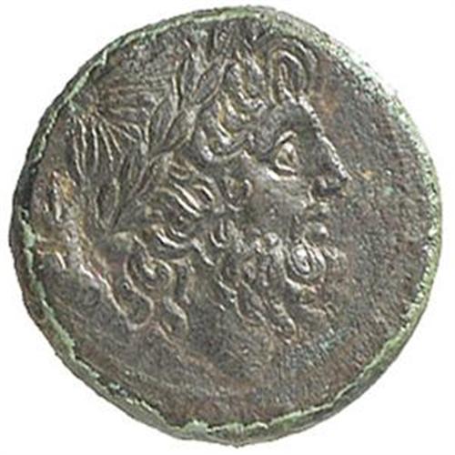 Bruttium, Bruttii AE 21 mm. 215-205 a.C.