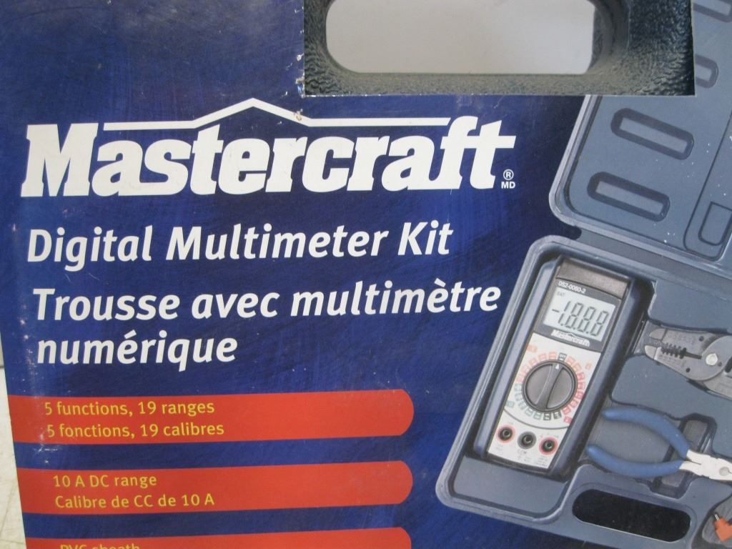 Wooden Tool Box / Multimeter / Plumb Bobs etc