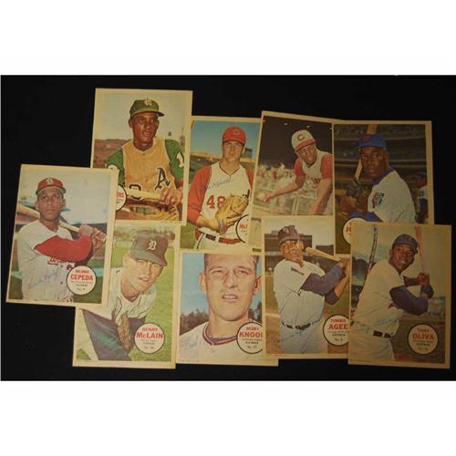 Set of 9 Topps Poster Inserts