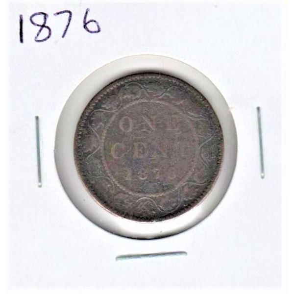 1876 Canadian One Cent